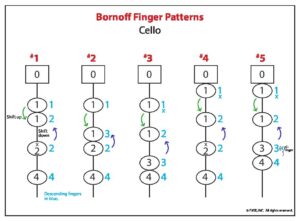 Cello – Bornoff Finger Patterns Postcard – 5×7 (No Crop Marks) | FASE ...