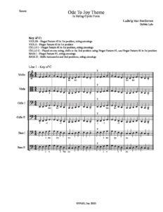 Ode To Joy in String Cycle Form – SCORE | FASE: Foundation for the ...